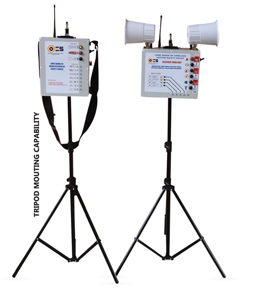 Long Range RF Wireless Hooter Safety Device, RF Wireless Hooter Safety ...